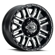 Vision Cross 16x7 5x100/5x114.3 38et Matte Black Wheel - Walmart.com