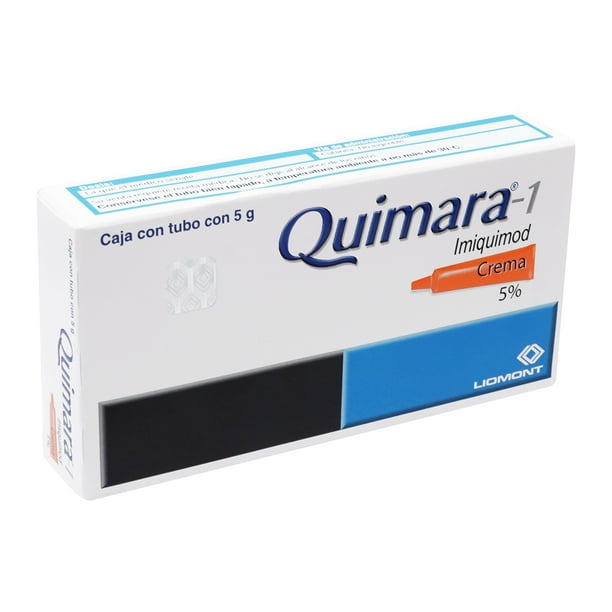 Quimara-1 Crema 5% Caja Con Tubo Con 5 g blanco Liomont CREMA | Walmart ...