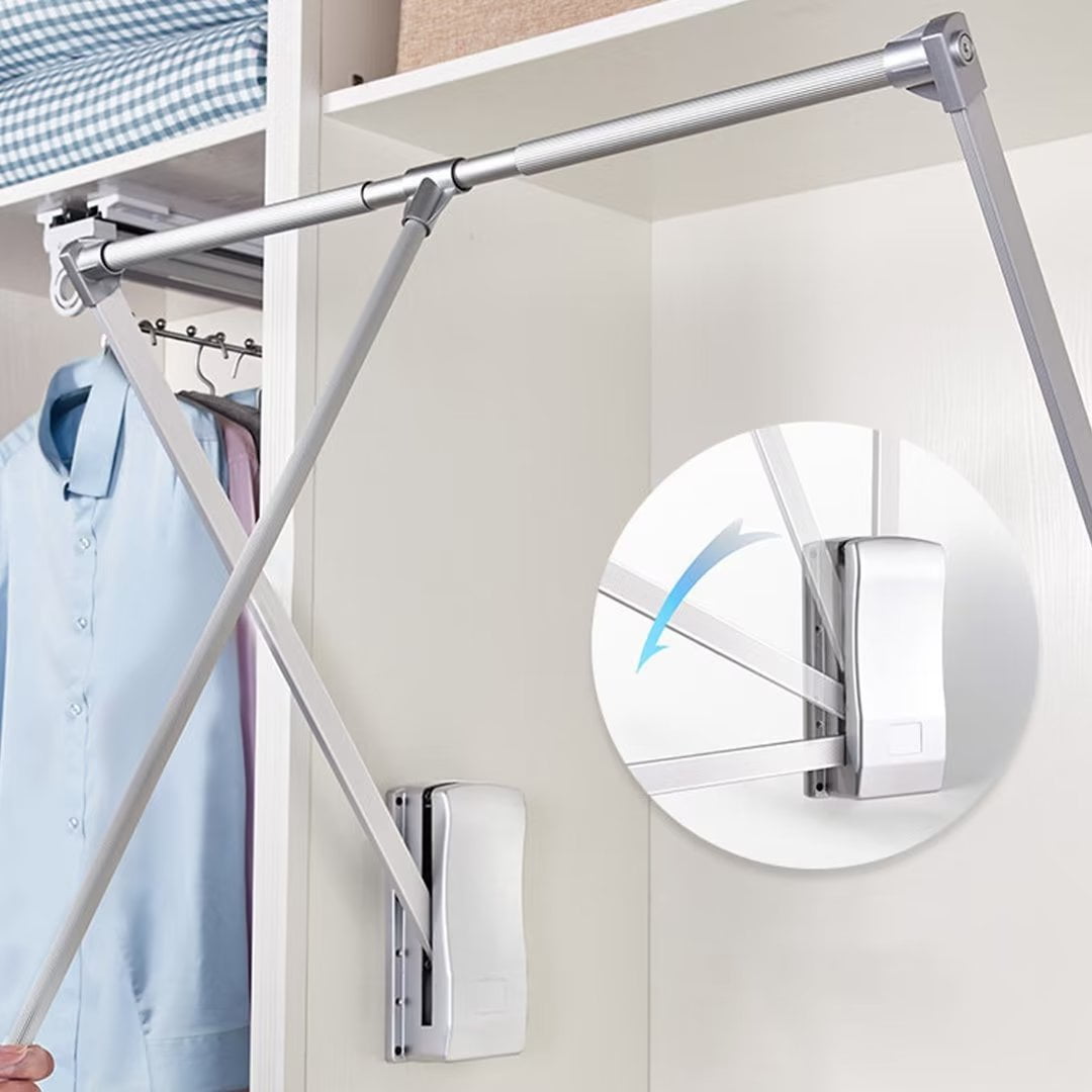 Adjustable Heavy Duty Pull Down Closet Rod - 35-48 New Caledonia | Ubuy