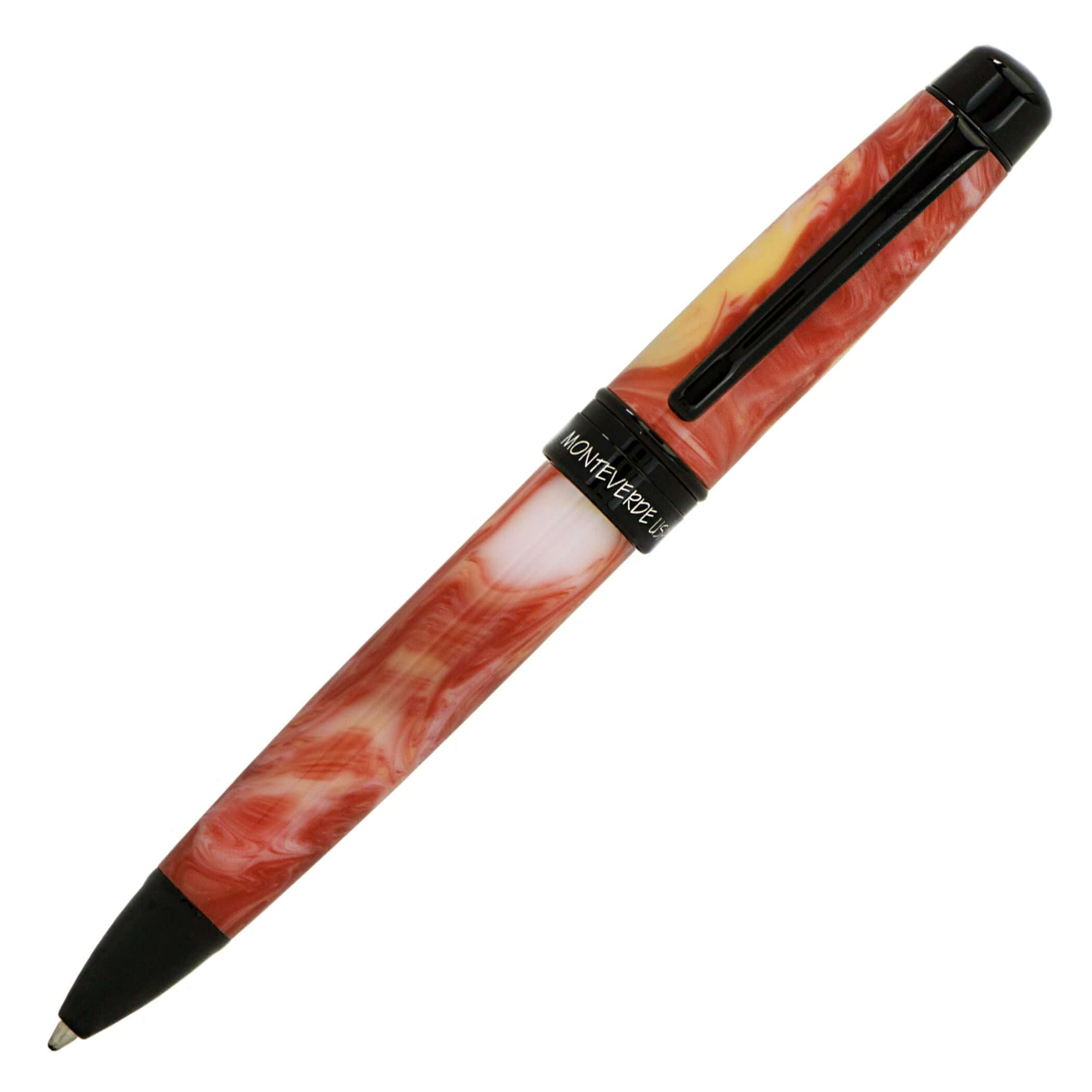 Monteverde Prima Red Swirl Ballpoint Pen - Walmart.com
