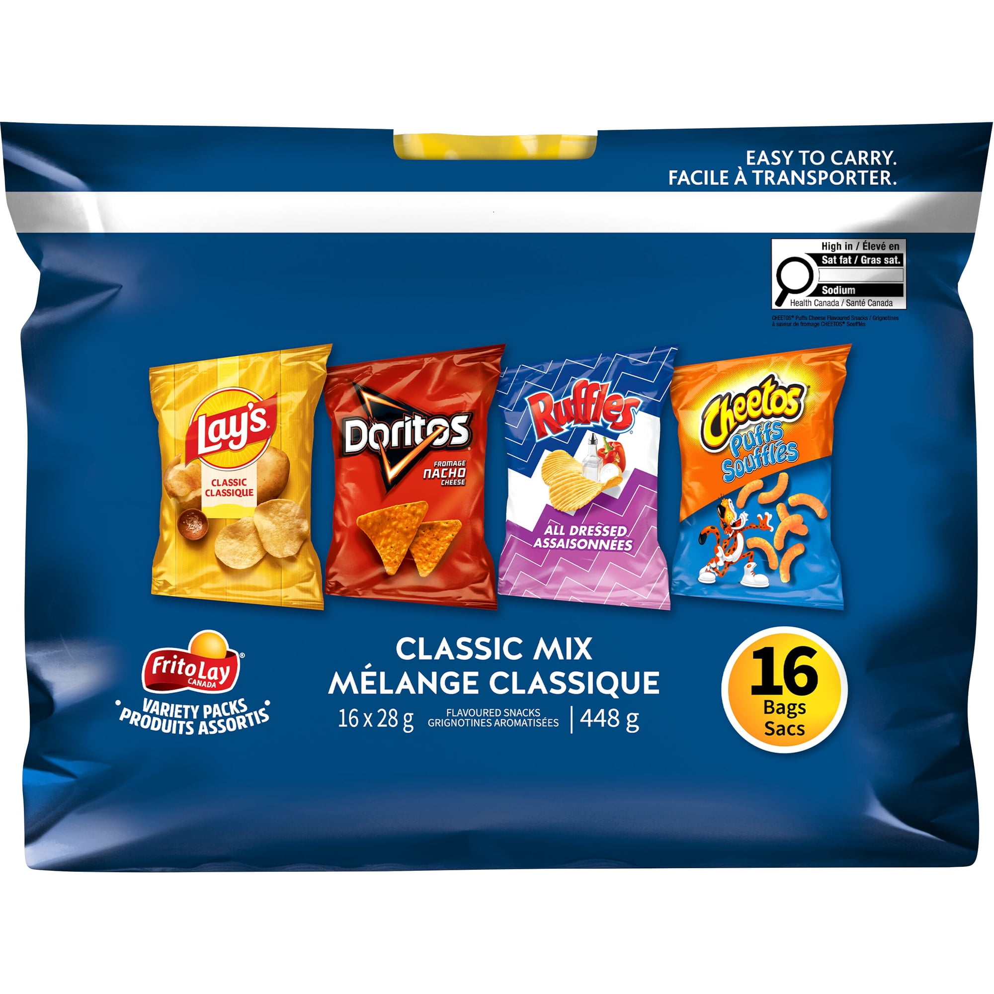 Click here for Frito-Lay Classic Mix Snacks Variety Pack 16 Bags prices