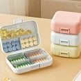 hejhncii Convenient Weekly Pills Box with Multiple Compartments ...