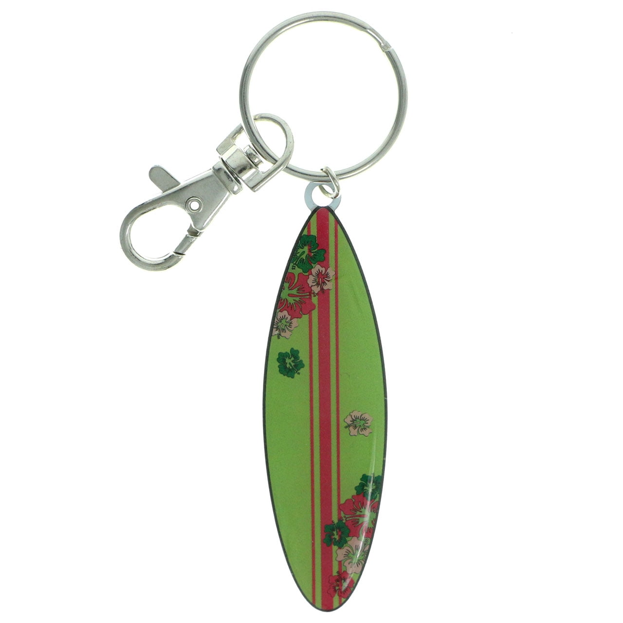 Surfboard Split-Ring Key Chain With Lobster Clasp - Walmart.com