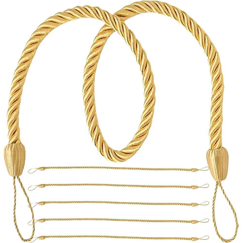 6pcs Decorative Curtain Tie Curtain Binding Strap Home Office Curtain ...