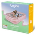 Funsicle Rose Pink Blissful Inflatable Family Swimming Pool ...