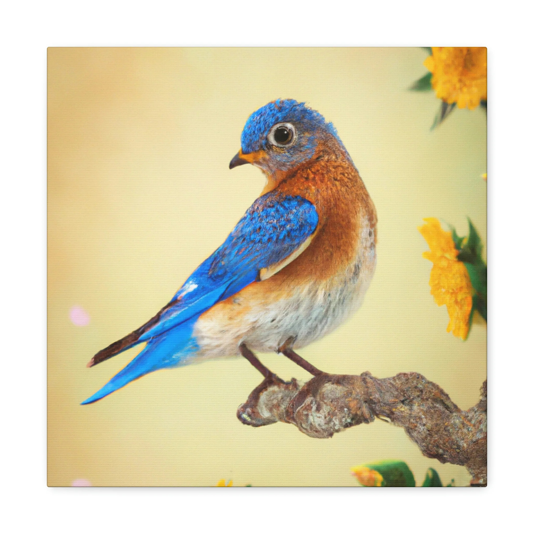 Bluebird in Splendor - Canvas - Walmart.com