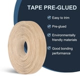 Uxcell Edge Banding, Wood Veneer Tape Pre-glued Flexible Plywood Edge ...