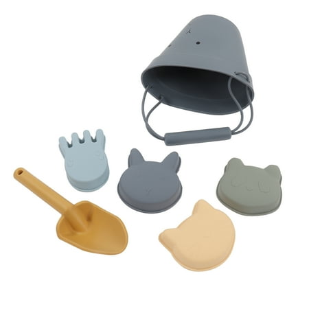 Silicone Beach Toys, Soft Comfortable Reusable Silicone Beach Bucket ...