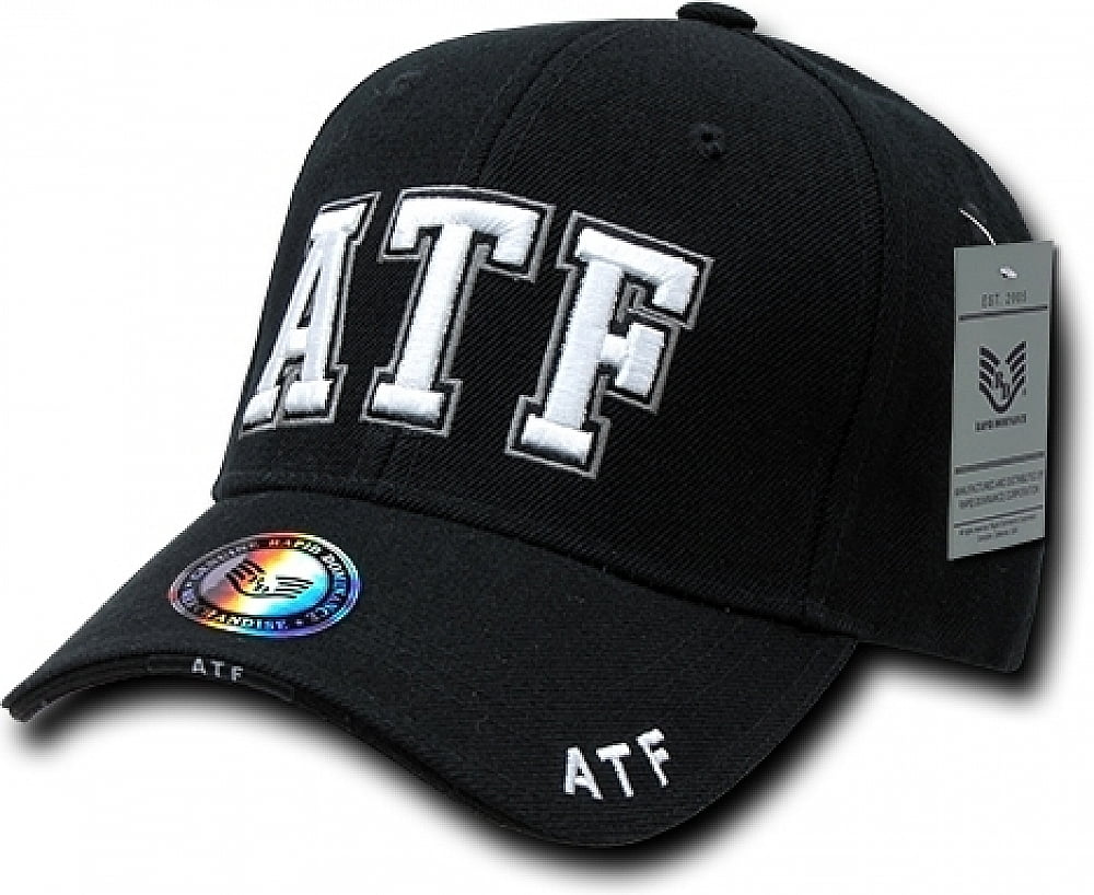 Rapid Dominance JW-ATF Deluxe Law Enforcement Caps, ATF, Black ...