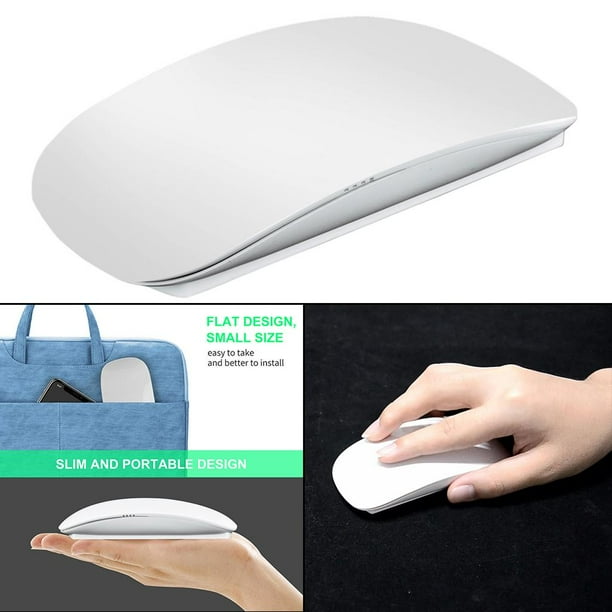 Mouse inalambrico Yotijar multitáctil portátil clic silencioso 1200DPI ...