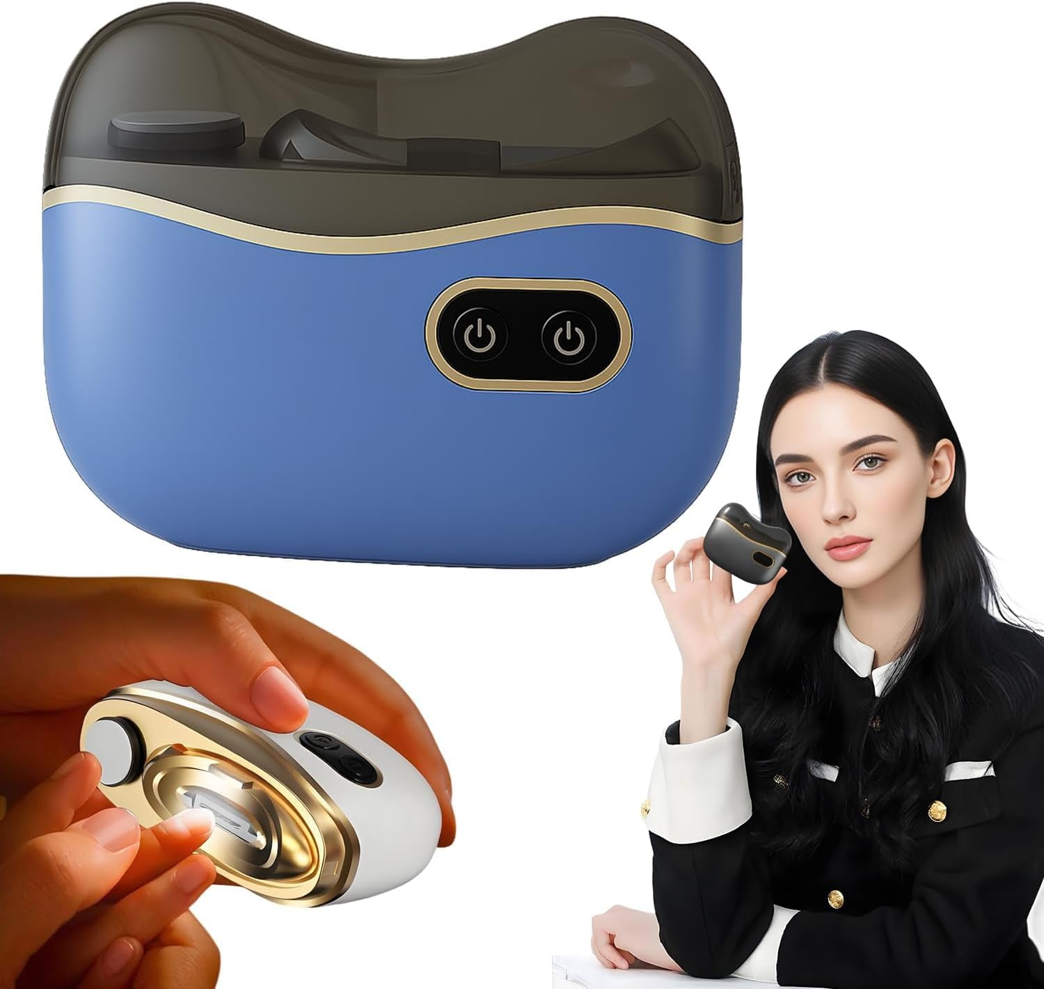 3-in-1 Automatic Electric Nail Clipper, 2026 New Electric Nail Trimmer ...