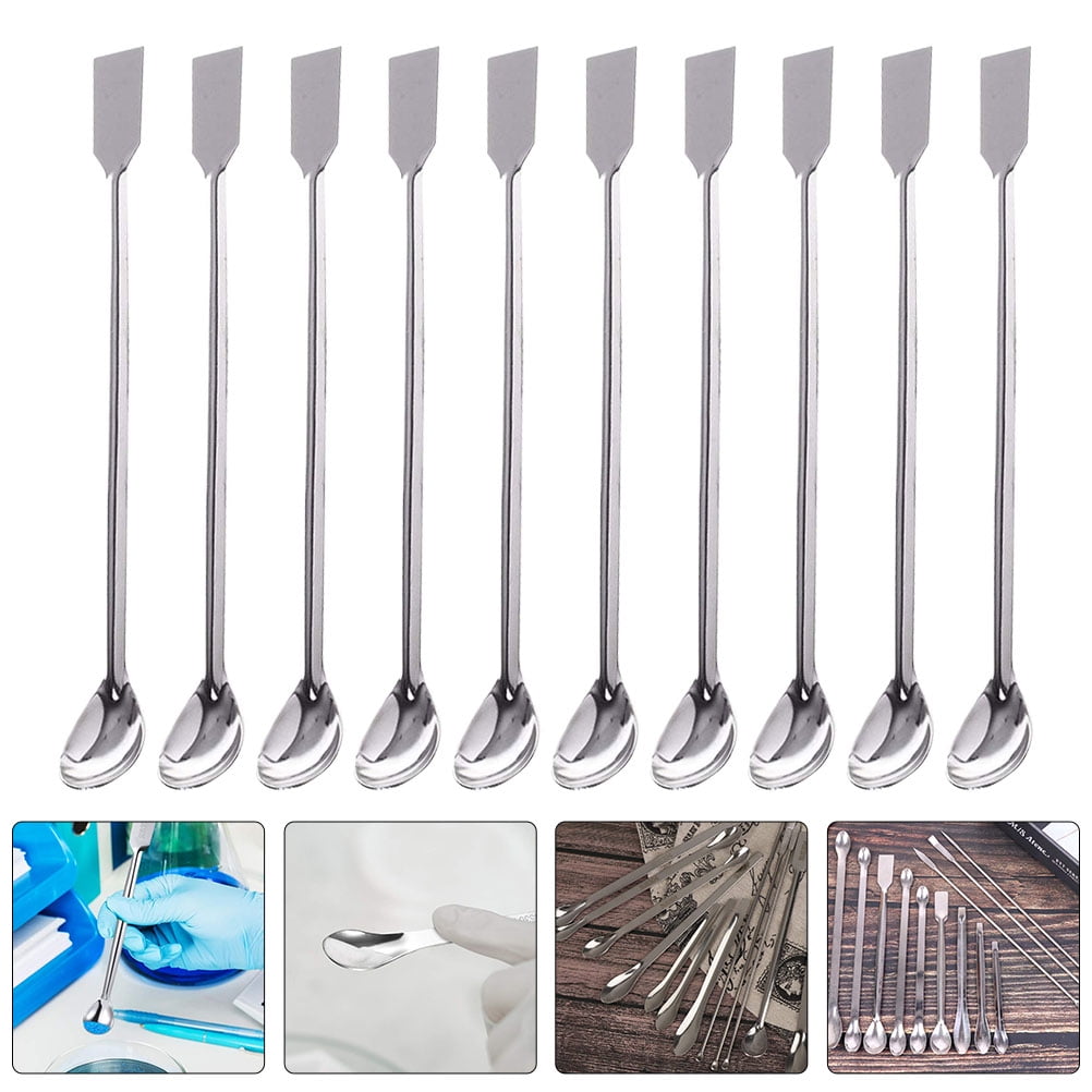 Buy Frcolor Spatula Spoon Laboratory Sampling Micro Chemistry ...