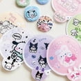 ChunLiang Summer Sanrios Folding Group Fan Kawaii Kuromi Hello Kitty My ...