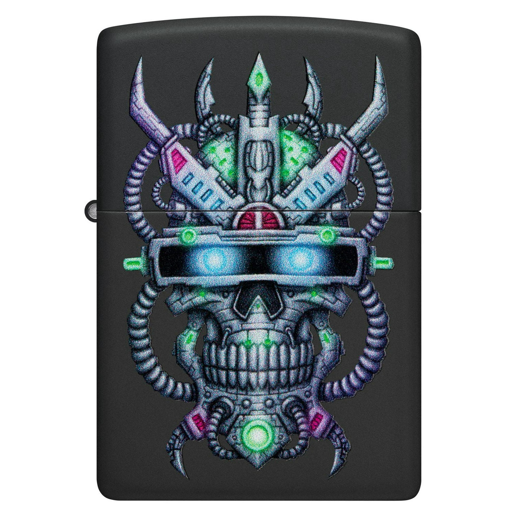 Click here for Zippo Cyber Skull Design (48516) prices