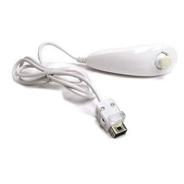 TekDeals White Wireless Wii Remote, Nunchuck Controller Combo, Motion ...