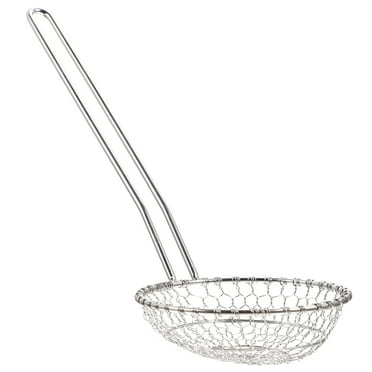 Solid Stainless Steel Spider Strainer Skimmer Ladle for Cooking and ...