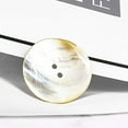 100 x 8 mm Pearl Buttons Mother of Pearl Shell Round Heads - Walmart.com