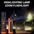 Agiufgs Flashlight 1000 Lumens Rechargeable, 180° Rotating Head ...
