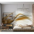 Abstract Wallpaper Wall Mural - Digital Art Pattern - Walmart.com
