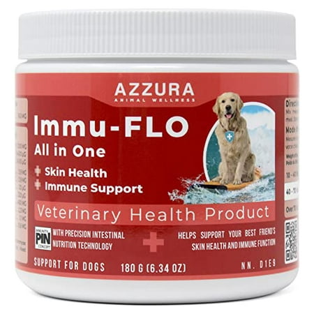 Azzura Animal Wellness Immu-FLO All in One - Skin Health + Immune ...