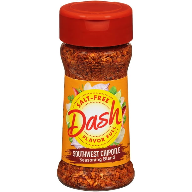 Dash Southwest Chipotle Seasoning Blend, Salt-Free, 2.5 oz - Walmart.com