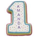 Wilton First Birthday Cake Pan, Kids 3D Number One Cake Pan - Walmart.com