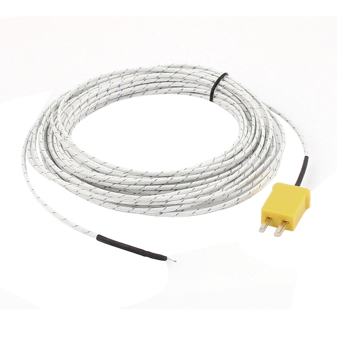 33Ft Tipo K Conector Amarillo -50-204 Cable de termopar de temperatura ...