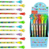 TINYMILLS 24 Pcs Science Themed Multi Point Stackable Pencil with ...