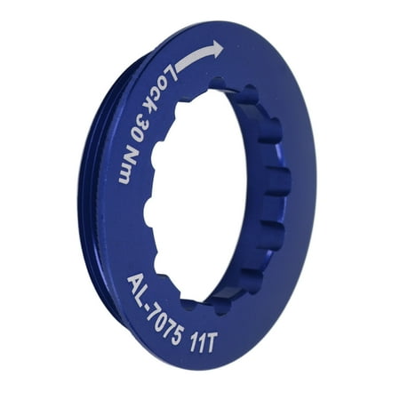 Cassette Lockring, Non Fall Off Aluminum Alloy Cassette Lock Ring Fine ...
