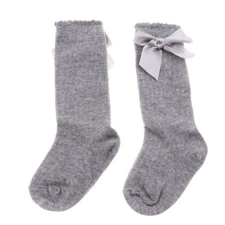 Spanish /Romany Girls Knee High Socks Cotton Stockings Gray | Walmart ...