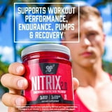 BSN Nitrix 2.0 Advanced Strength Muscle Builder Supplements, Amino ...