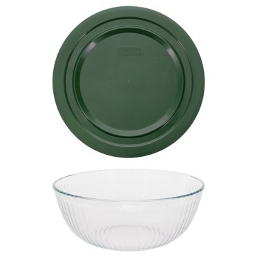 Pyrex Large Glass Mixing Bowl Set: Nesting, Cooking & Baking Essentials ...
