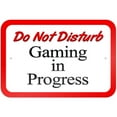 Do Not Disturb Gaming in Progress Sign - Walmart.com