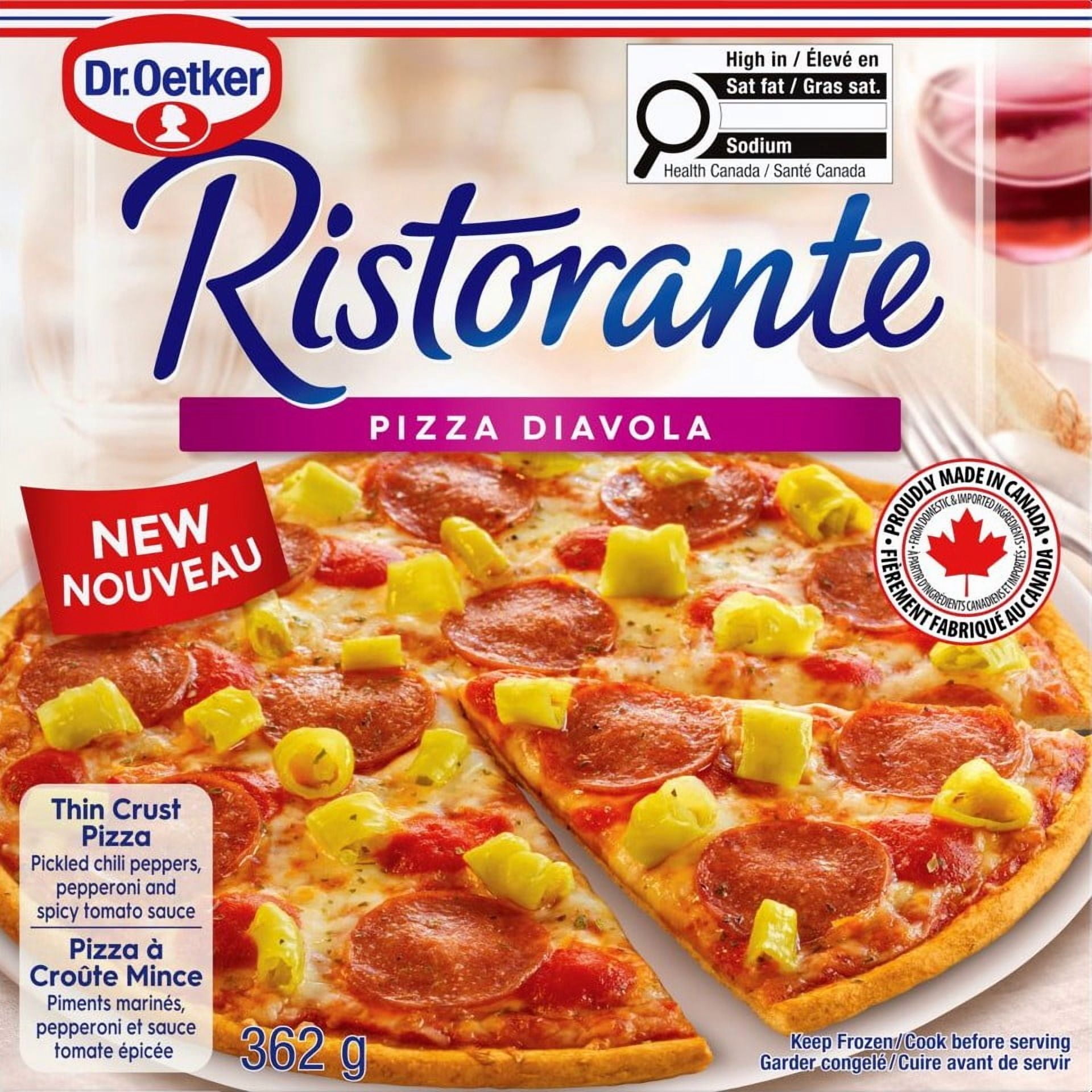 Click here for Ristorante Thin Crust Diavola Pizza 362gr prices