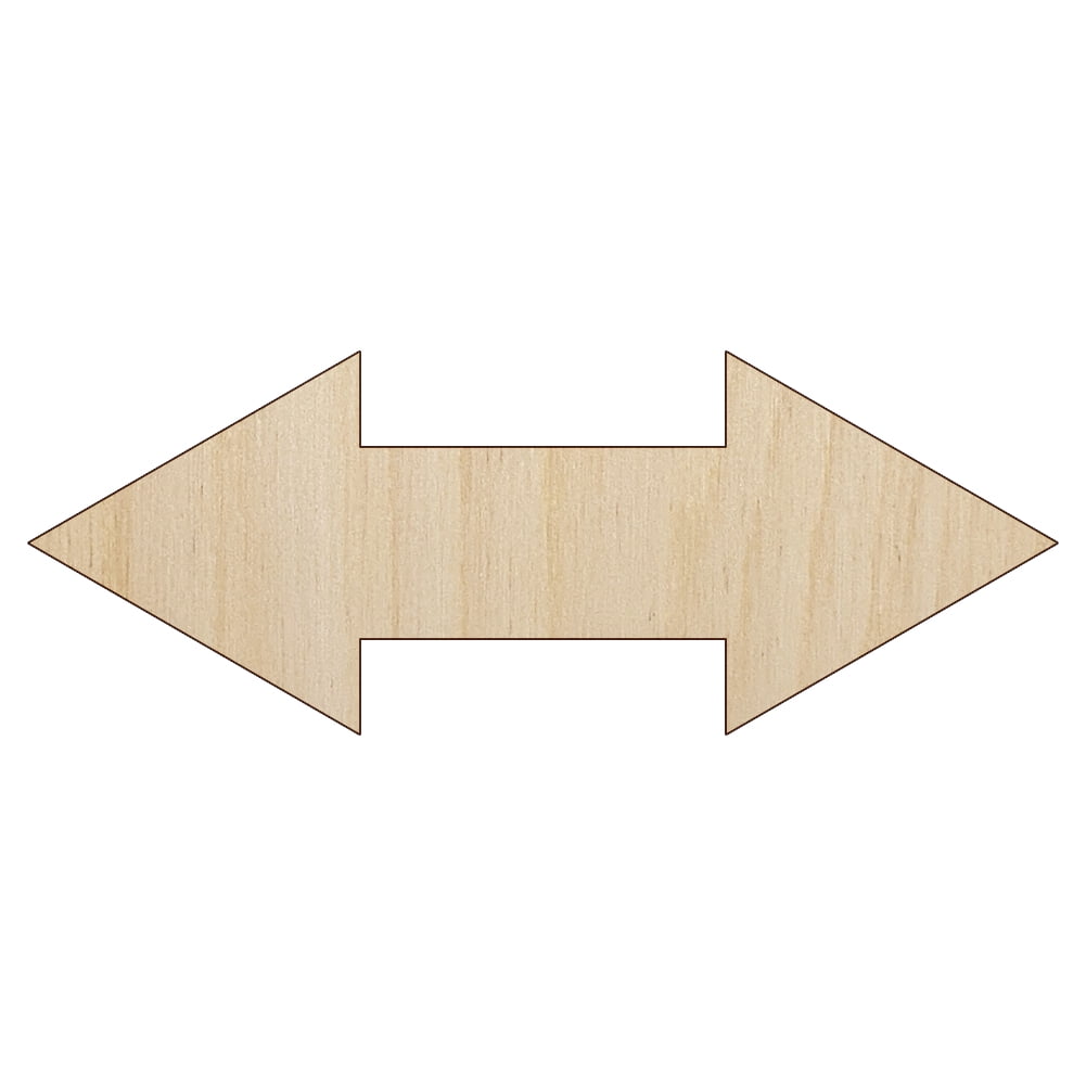 Craft Supplies & Tools Paper, Party & Kids Basic Arrow Unfinished Wood ...