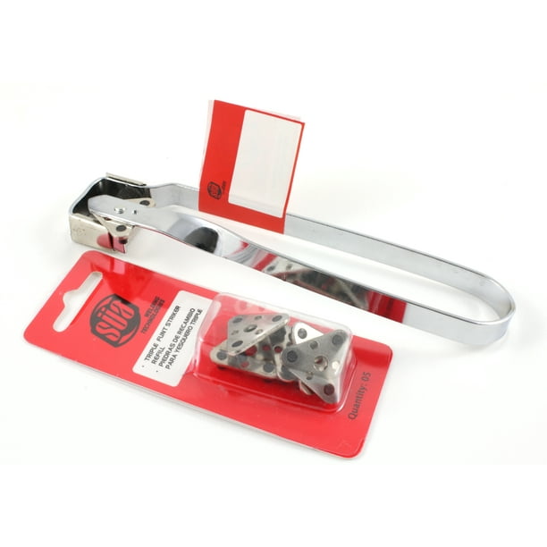 Triple Flint Torch Striker / Spark Lighter + Replacement Flints (5 pkg ...