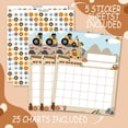 Star Sticker Chart for Kids Behavior -25 Toddler Sticker Reward Chart ...