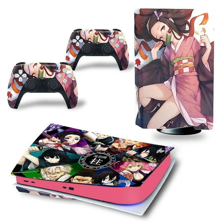 Tatum88 Ps5 Skin Digital Edition Anime Console And Controller Vinyl ...