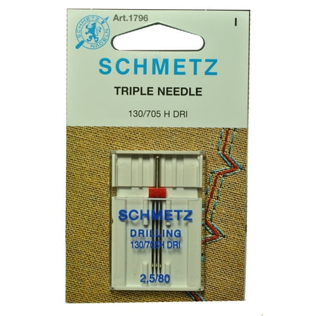 Schmetz Sewing Machine Triple Needle - Walmart.com