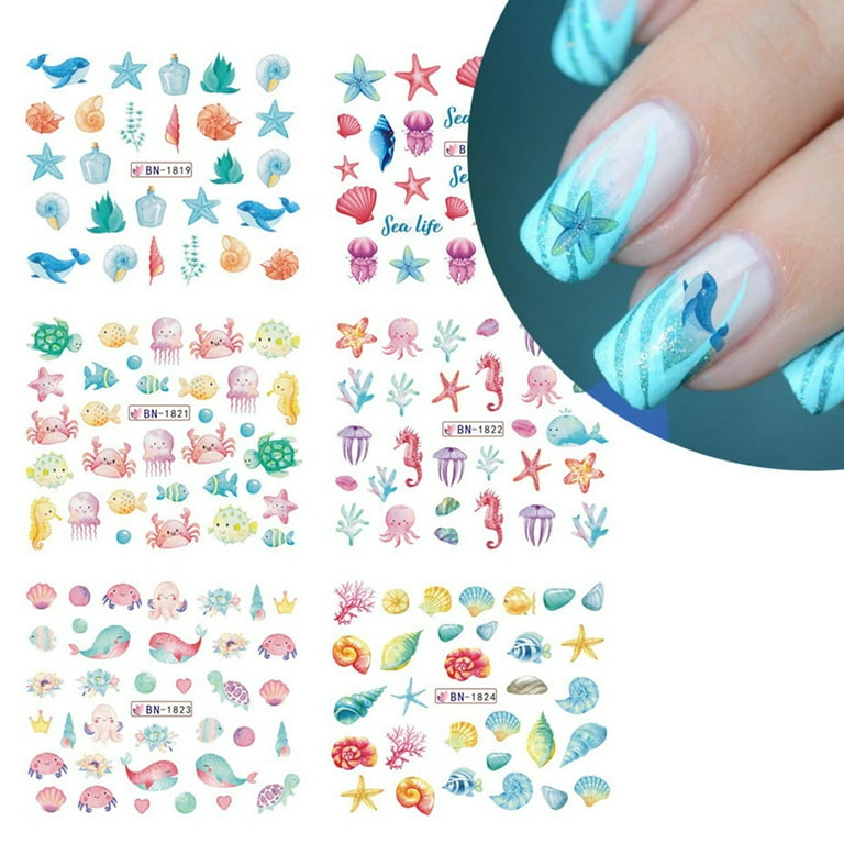 Sea Life Nail Art