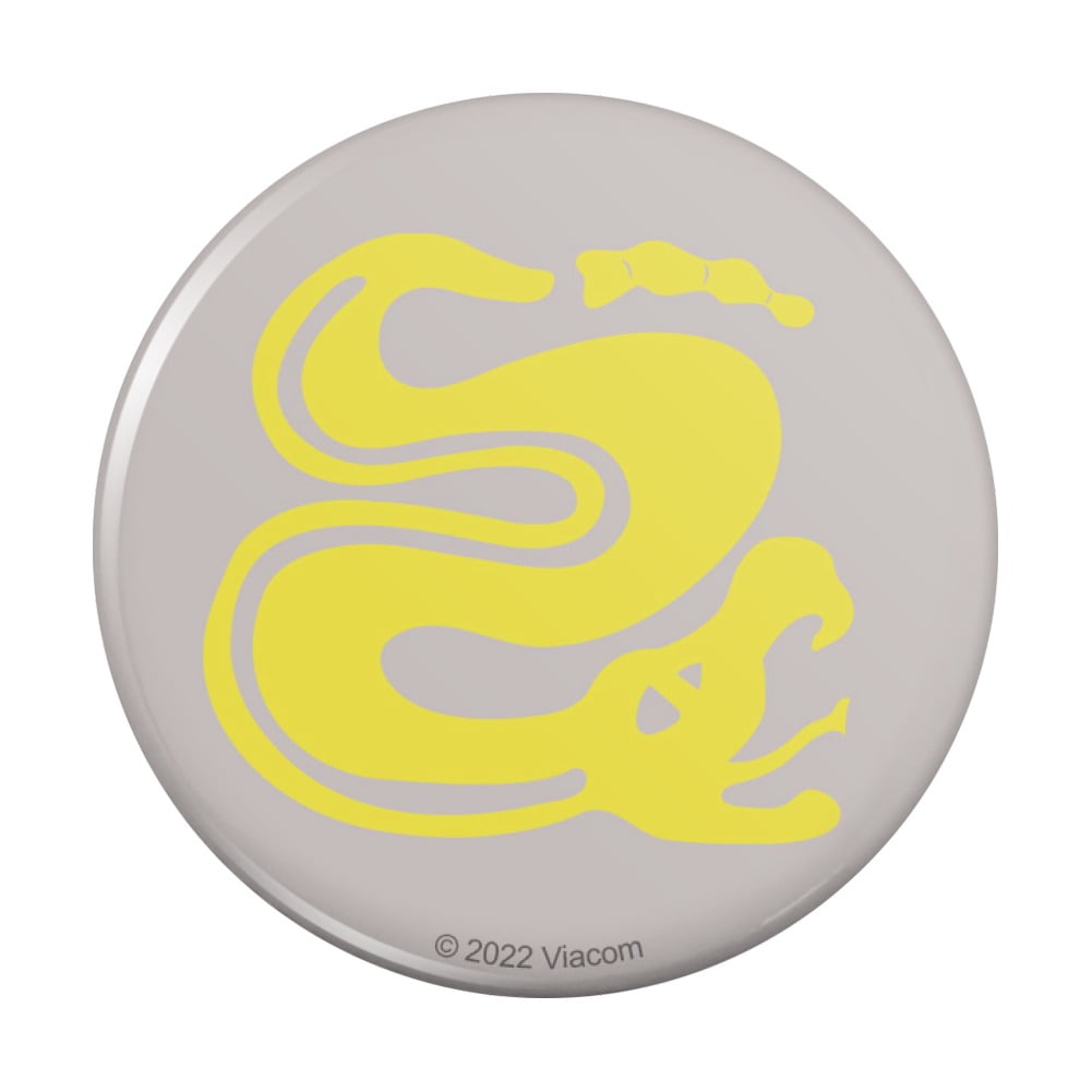 Hidden Temple Silver Snakes Pinback Button Pin - Walmart.com