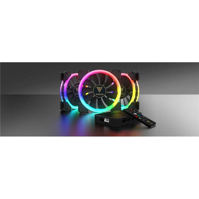 Gamdias AEOLUS M1-1403R RGB Case Fan with Remote controller and AEOLUS ...