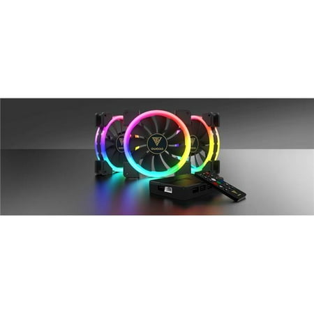 Gamdias AEOLUS M1-1403R RGB Case Fan with Remote controller and AEOLUS ...