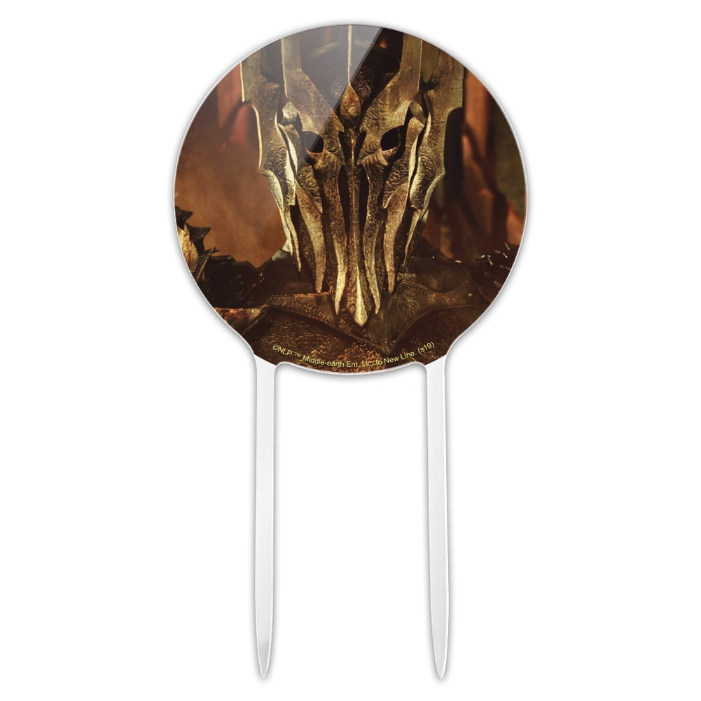 Acrylic The Lord of The Rings Sauron Character Cake Topper Party ...