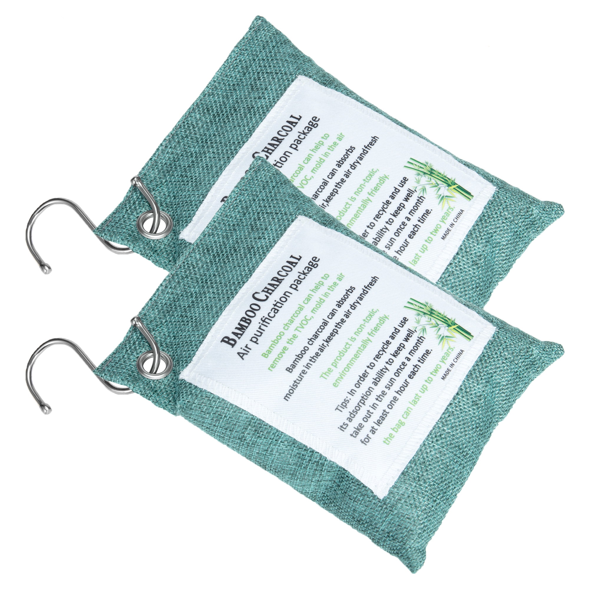 NK 2 Bags Nature Fresh Air Purifier Bags Activated Bamboo Charcoal Air ...