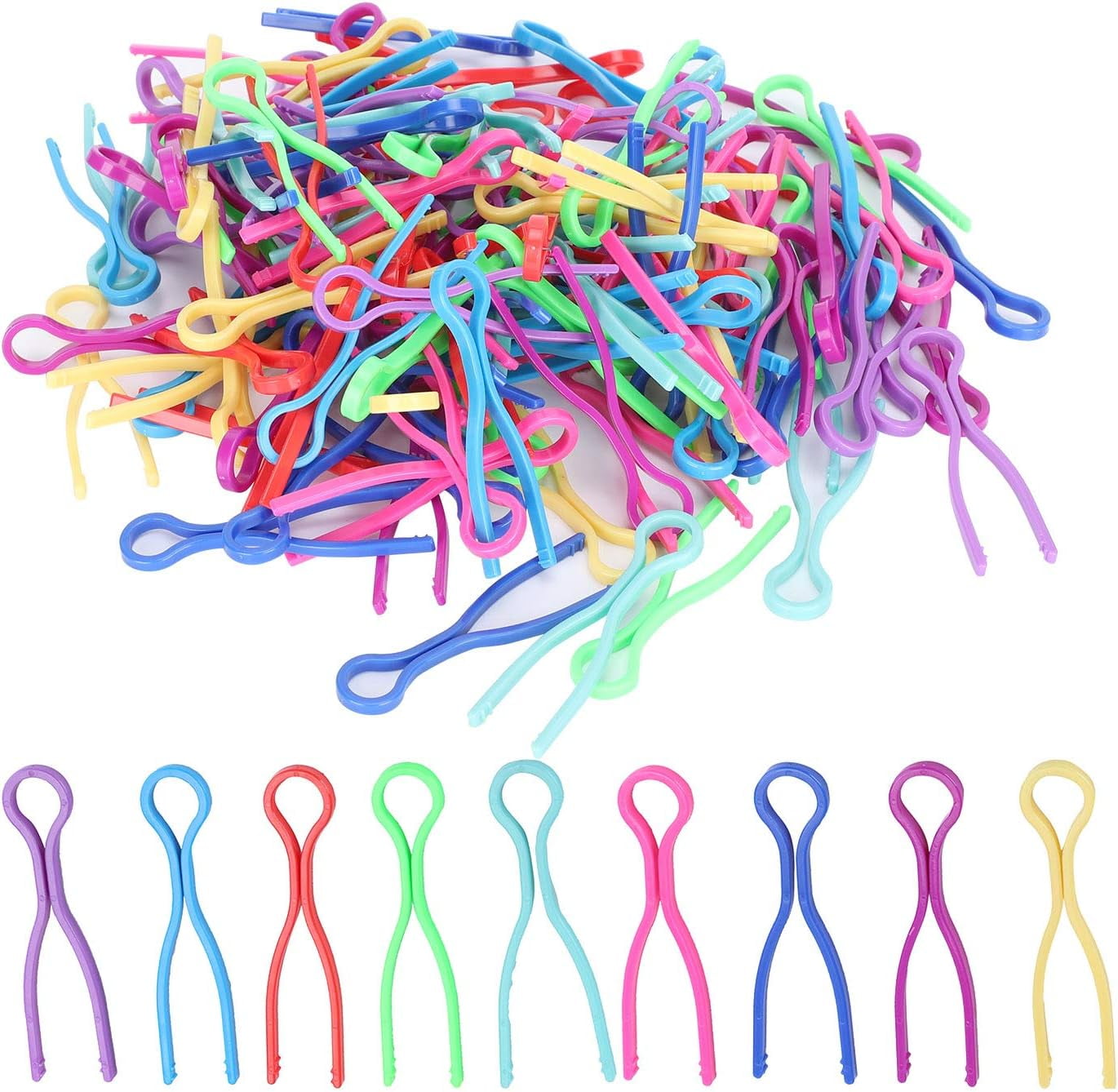 120Pcs Bobbin Thread Holders Bobbin Holder Clips Sewing Bobbin Machine ...