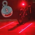 5 LED Rear Bike Safety Light - Red - Walmart.com