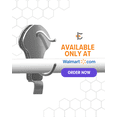 WALL-BEES Aluminum 2 Part PEEL & STICK Back Self Adhesive Curtain Rod ...