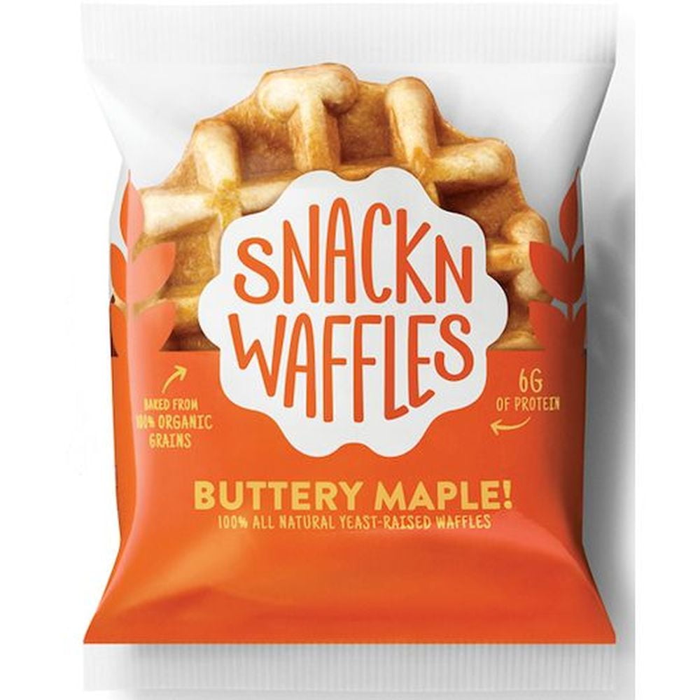 Snack N Waffles Buttery Maple Waffles, 2.4 Ounce -- 96 per case ...