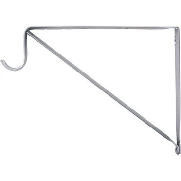 Knape & Vogt Mfg Co Shelf & Rod Bracket White RP-0043-WT - Walmart.com